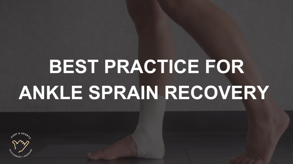 Ankle Sprain Recovery - Best Practices for Fast Healing - Surf and ...